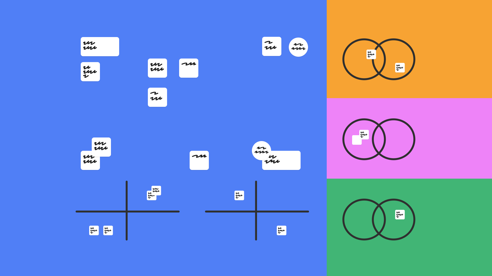 Collaborative note taking template | Mural